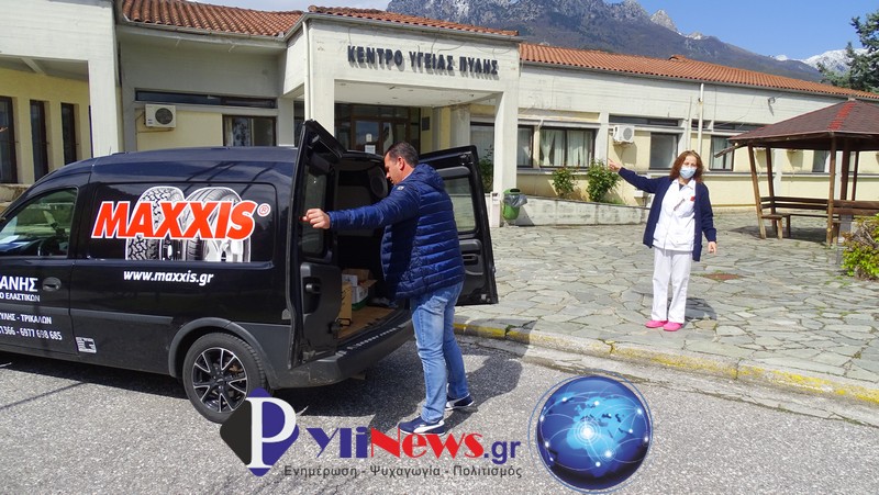 Προσφορά παραϊατρικού υλικού από τον Αντ/ρχο κ. Άρη Τζάνη, στο Κ.Υ ...