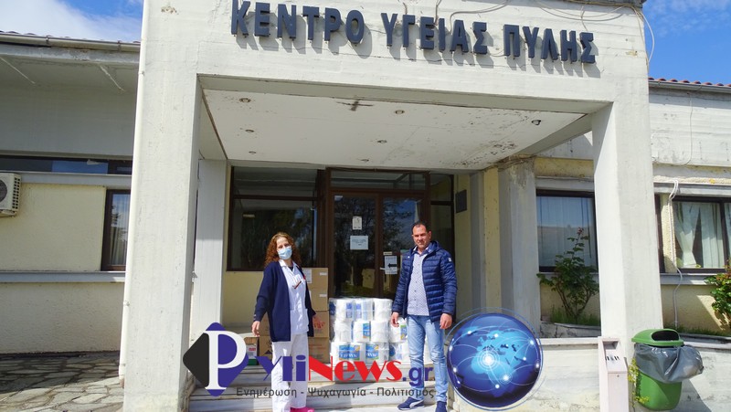 Προσφορά παραϊατρικού υλικού από τον Αντ/ρχο κ. Άρη Τζάνη, στο Κ.Υ ...