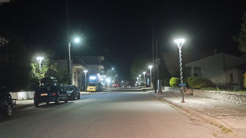 Με τεχνολογία LED εκσυγχρονίστηκε, το δίκτυο δημοτικού φωτισμού στον Δ ...