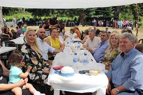 Στα Στουρναραίικα, για τη γιορτή του Προφήτη Ηλία ο Δήμαρχος Πύλης, Κ ...