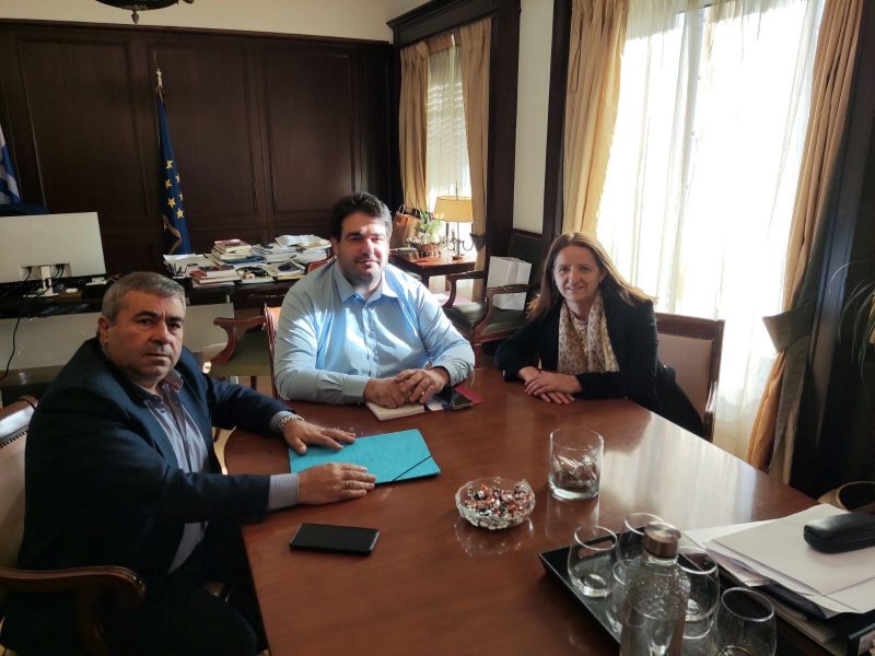 Τον ΥΠΕΣ Θ. Λιβάνιο, είδαν στην Αθήνα, Κ. Μαράβας & Λ. Οικονόμου - PyliNews
